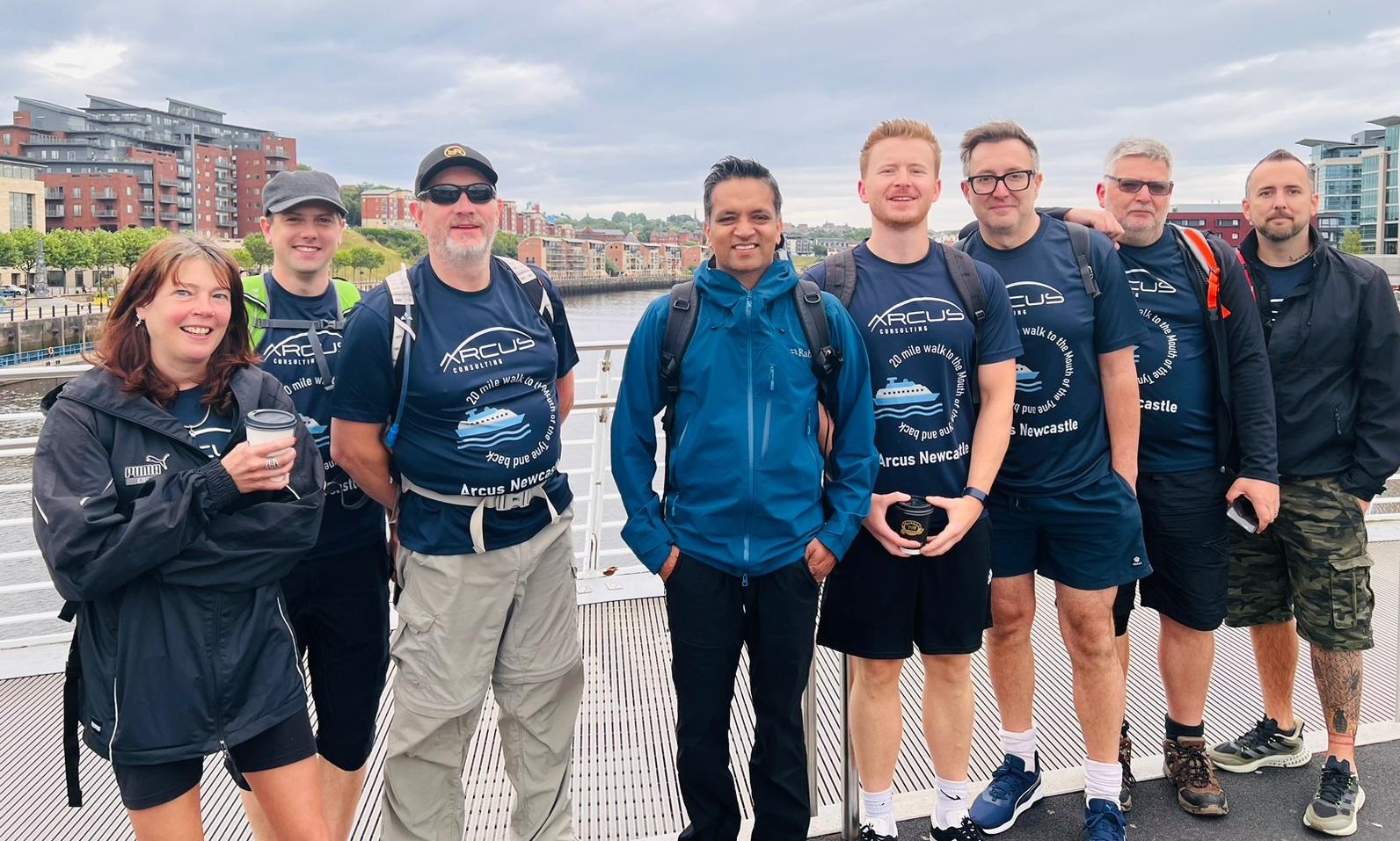 Arcus Newcastle Walk for Alzheimer's Society - Arcus Consulting